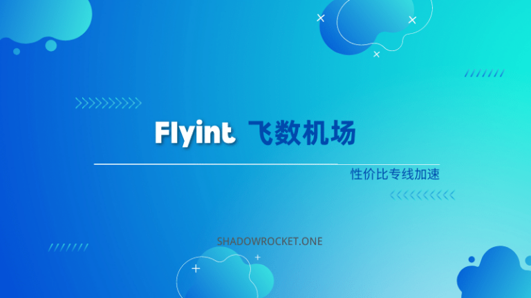 Flyint 飞数机场 — Shadowsocks 机场 | 专线机场 - sing-box-node